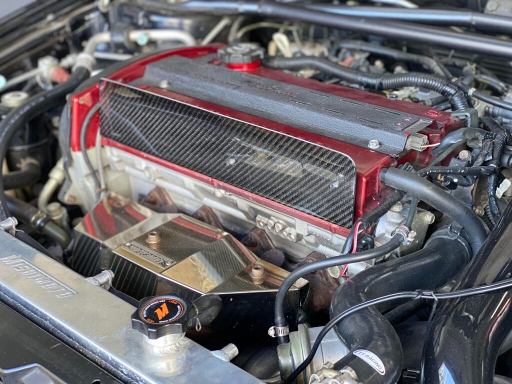 Evo 7/8/9 Carbon Fiber Valve Cover Heat Shield | Detailed by Panem