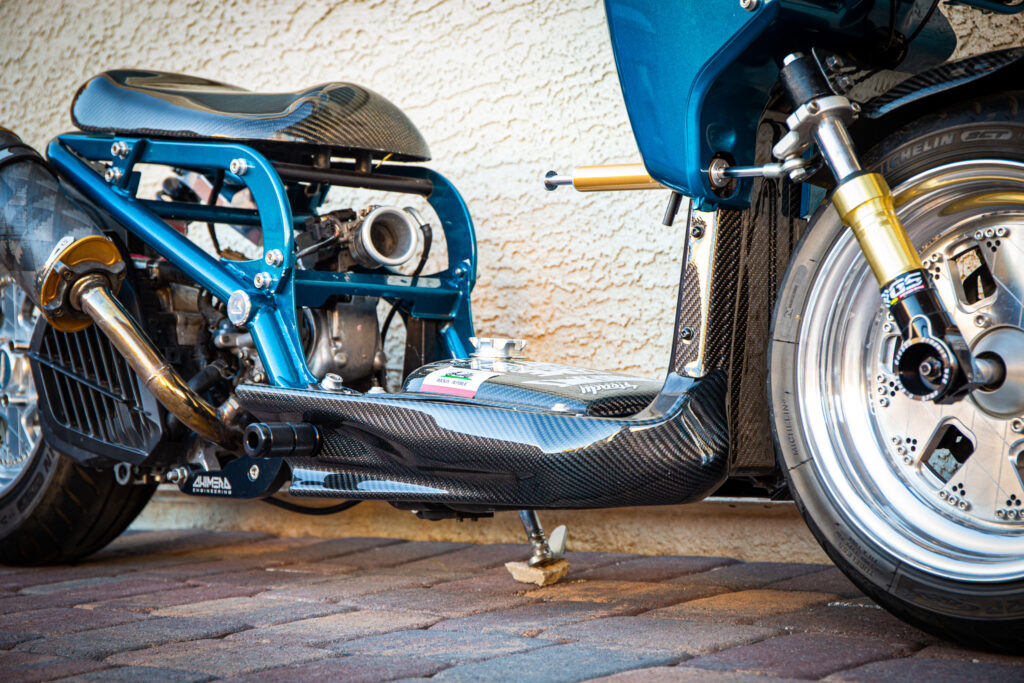 Honda Ruckus Carbon Fiber Side Covers | Detailed by Panem