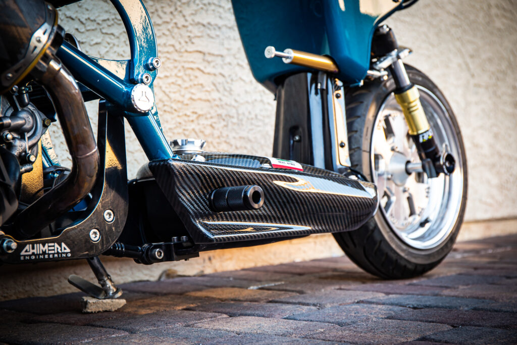 Honda Ruckus Carbon Fiber Side Covers | Detailed by Panem