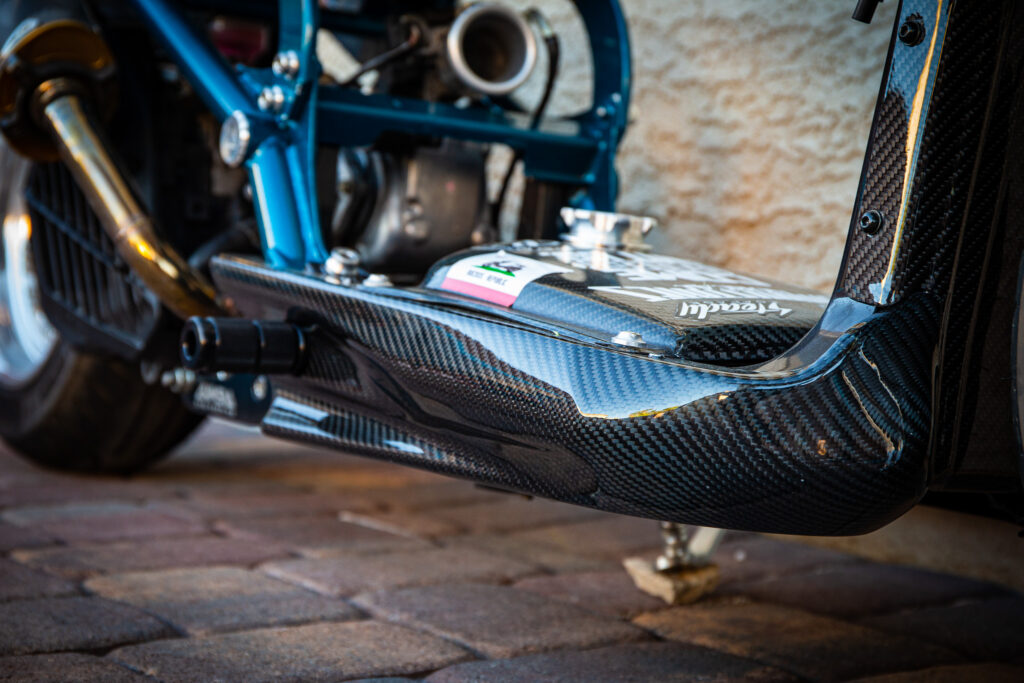 Honda Ruckus Carbon Fiber Side Covers | Detailed by Panem