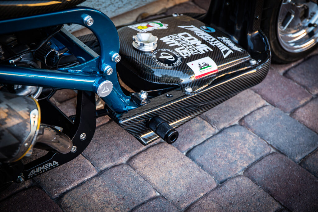 Honda Ruckus Carbon Fiber Side Covers | Detailed by Panem