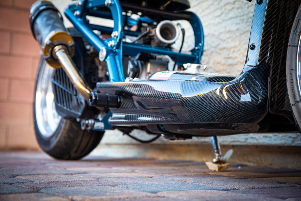 Honda Ruckus Carbon Fiber Side Covers | Detailed by Panem