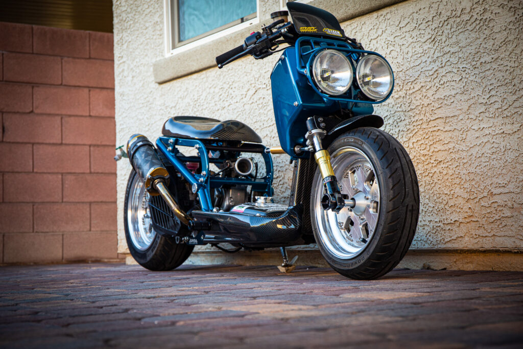 Honda Ruckus Carbon Fiber Side Covers | Detailed by Panem