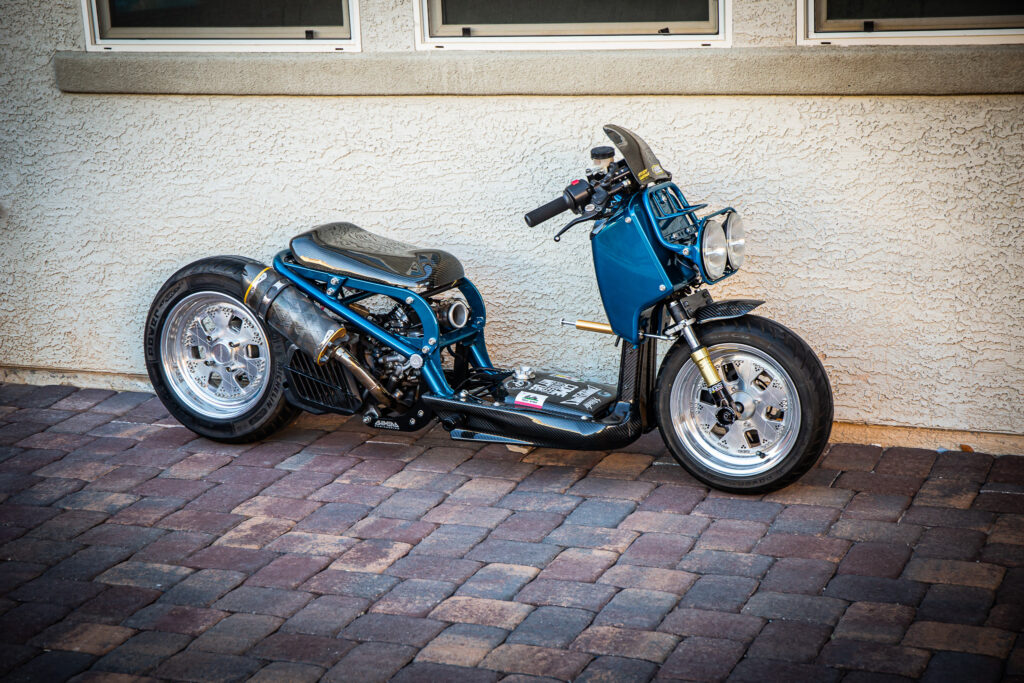 Honda Ruckus Carbon Fiber Side Covers | Detailed by Panem